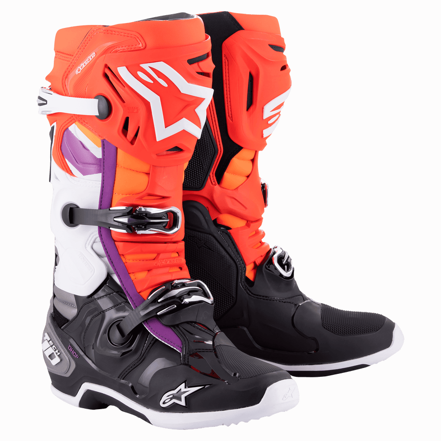 Tech 10 Laarzen - ZWART MOTOCROSS laarzen | Alpinestars